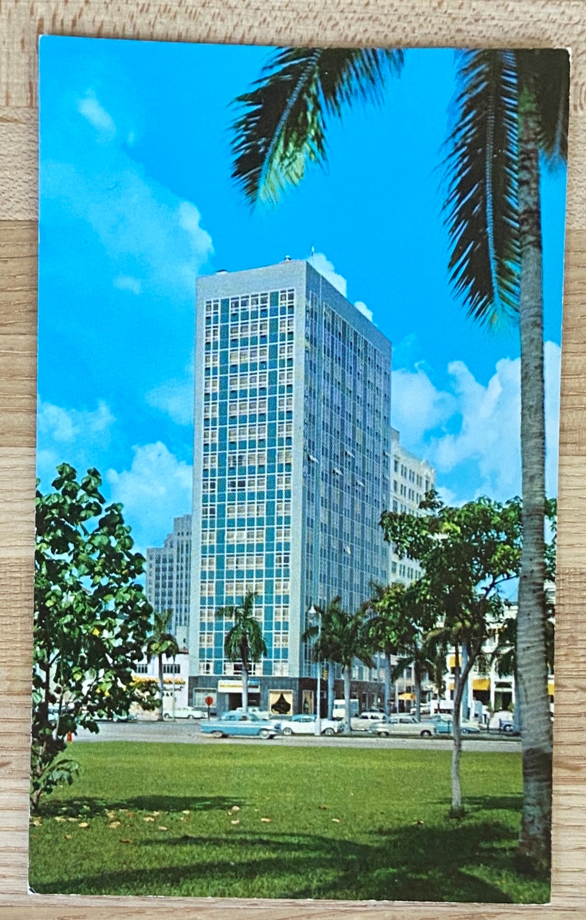 The New Miami Colonial Hotel Vintage Postcard, Unposted Florida ...