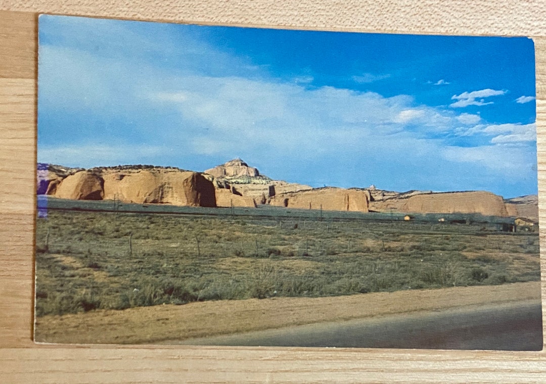 Red Rocks Near Gallup New Mexico Postcard, Geological Rock Formations ...
