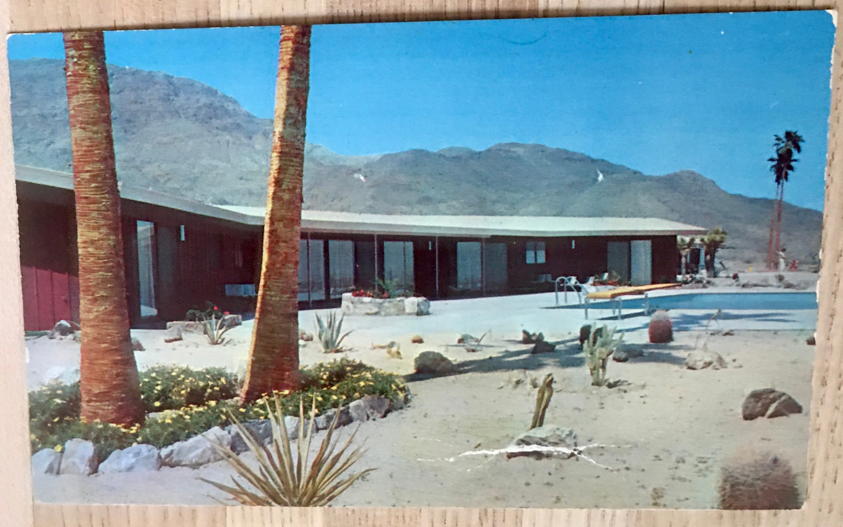 Home of Bing Crosby Vintage Postcard, Thunderbird Country Club Palm ...