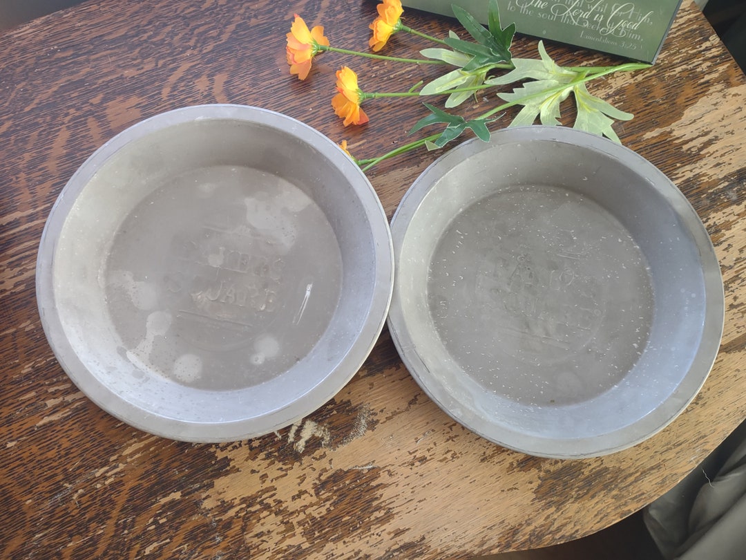 Vintage Baker's Square Pie Pans - Etsy