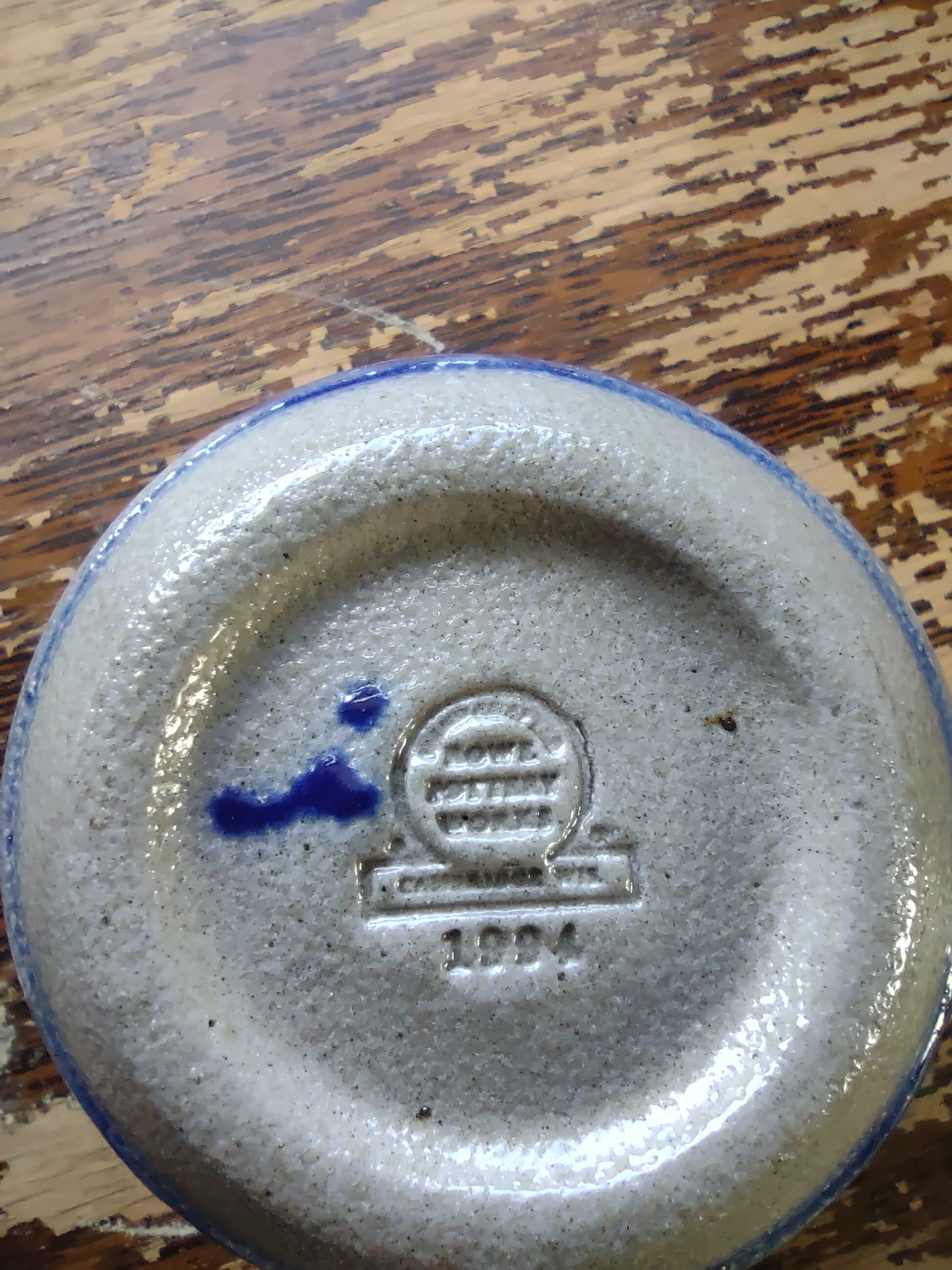 Small Rowe Pottery Salt Glazed Bowl - Etsy