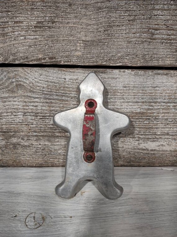 Vintage Metal Gingerbread Man Cookie Cutter - Etsy