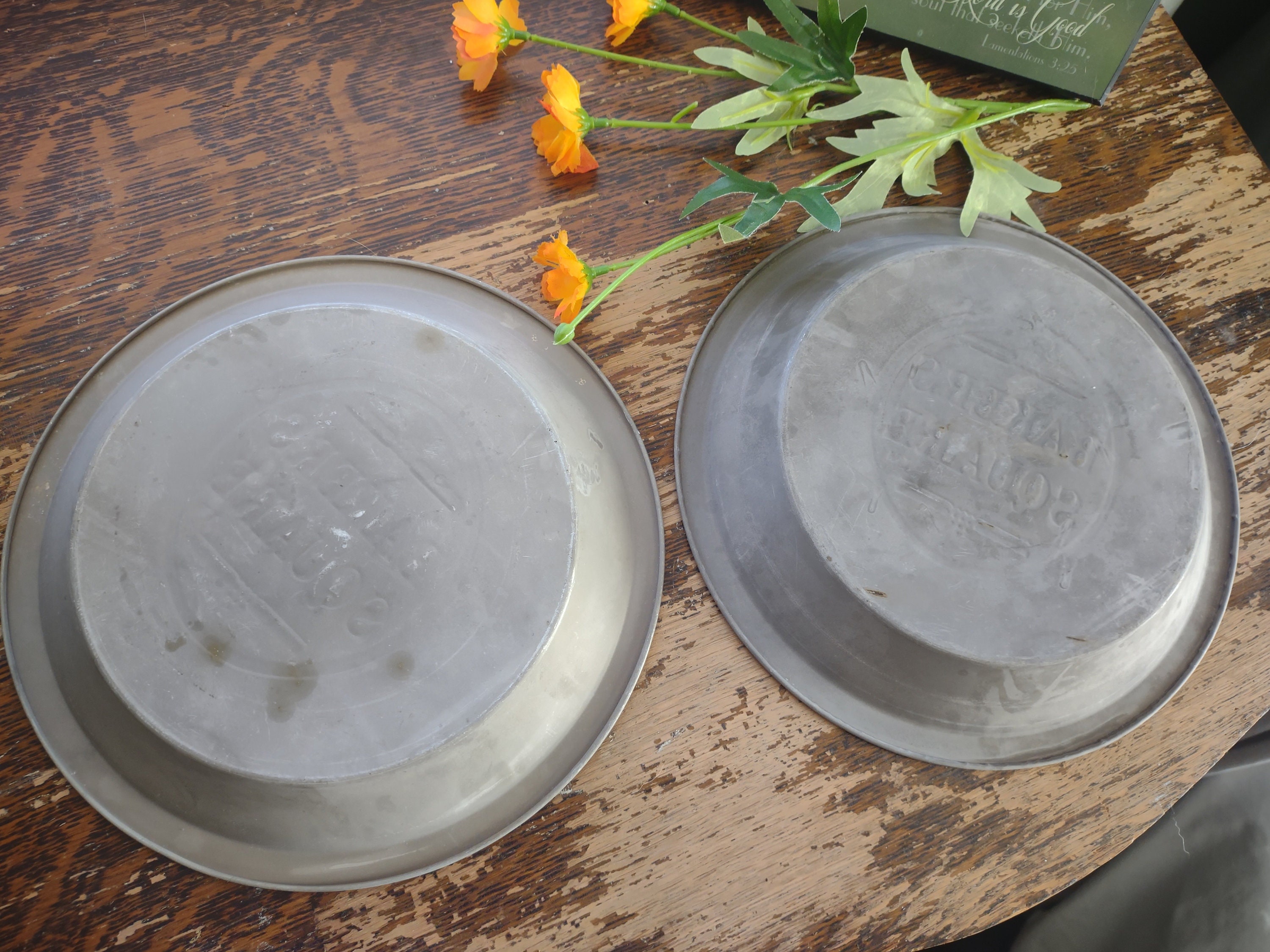 Vintage Baker's Square Pie Pans - Etsy