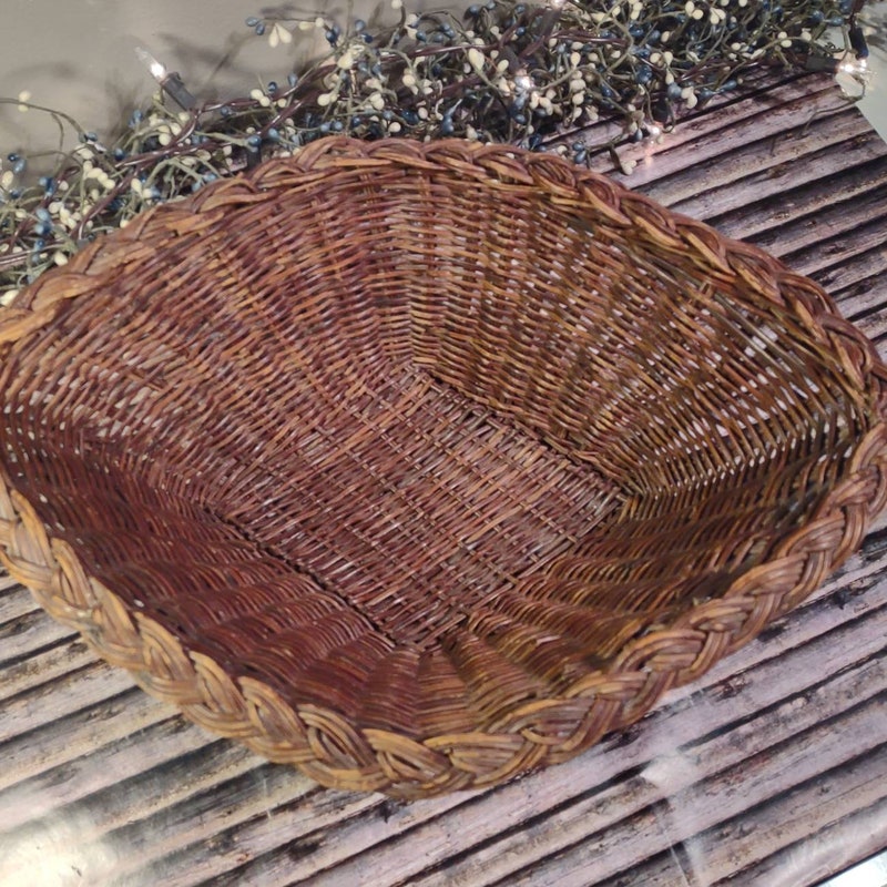 Primitive Basket - Etsy