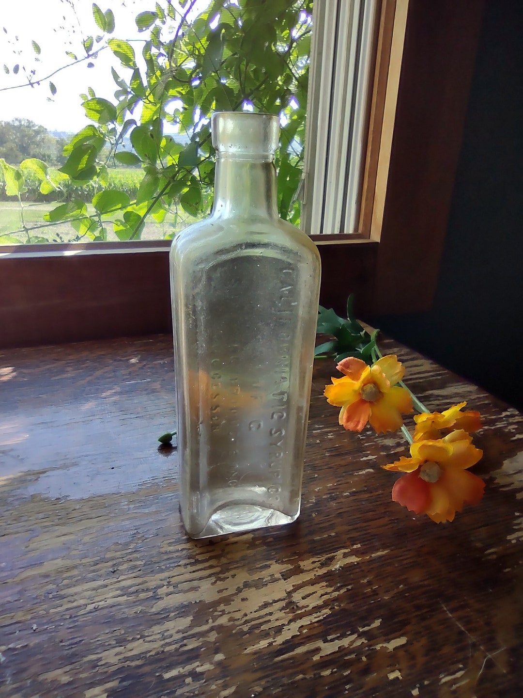 Vintage Fig Syrup Bottle - Etsy