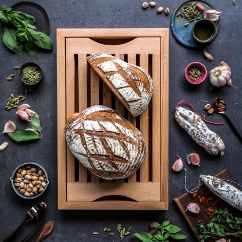 Wood Bread Board - Etsy