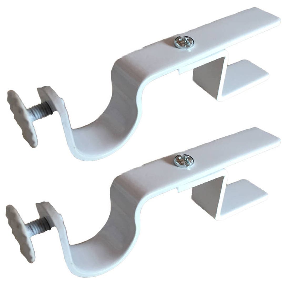 Nono Bracket No Drill Inside Mounted Blinds Curtain Rod Bracket ...