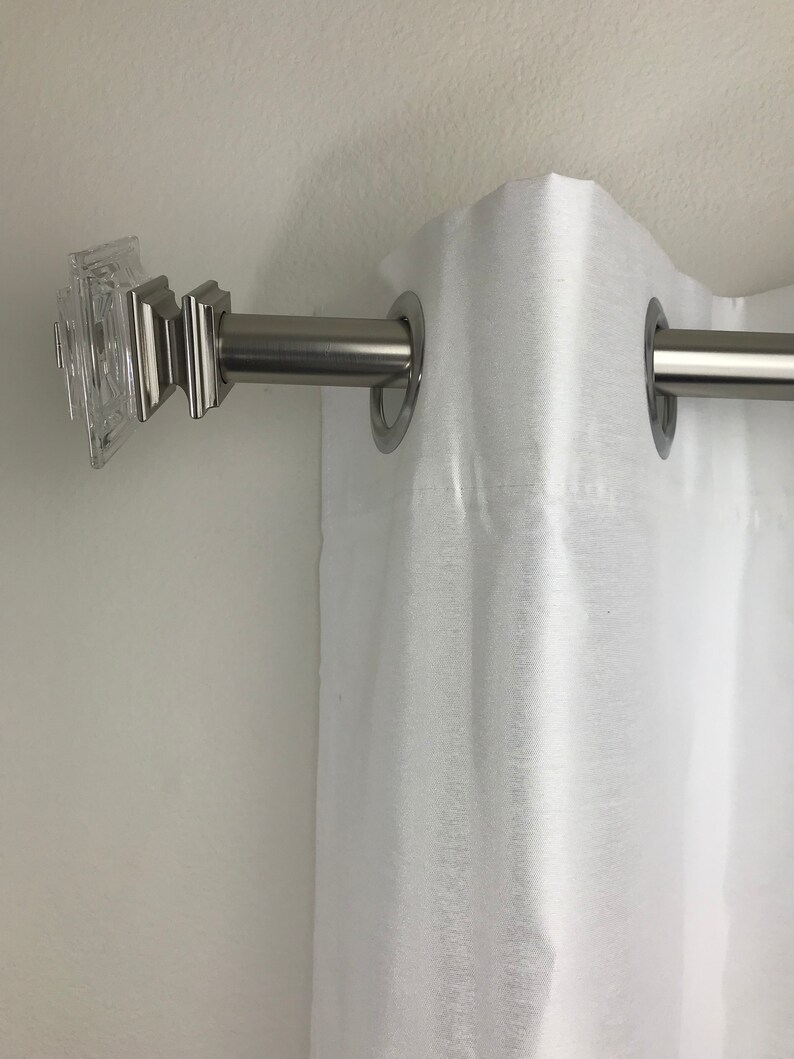 Nono Bracket XL - No Drill Curtain Rod Bracket Attachment for XL Inside ...