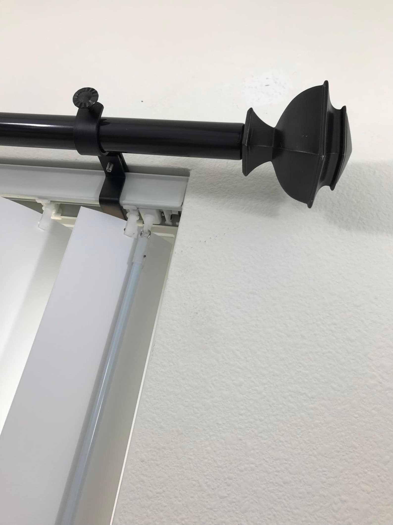 Nono Bracket - No Drill Curtain Rod Bracket Attachment for Inside ...