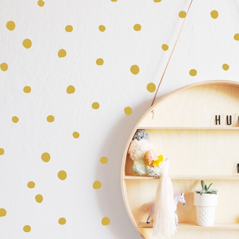 Wall Decal Tiny Hand Drawn Dots Wall Sticker room decor | Etsy