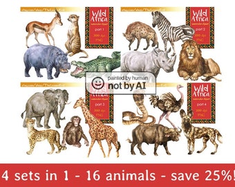 FULL PACK Insects Clipart, Digital Watercolor Illustration, Insect Clip ...