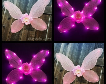 Light up wings | Etsy