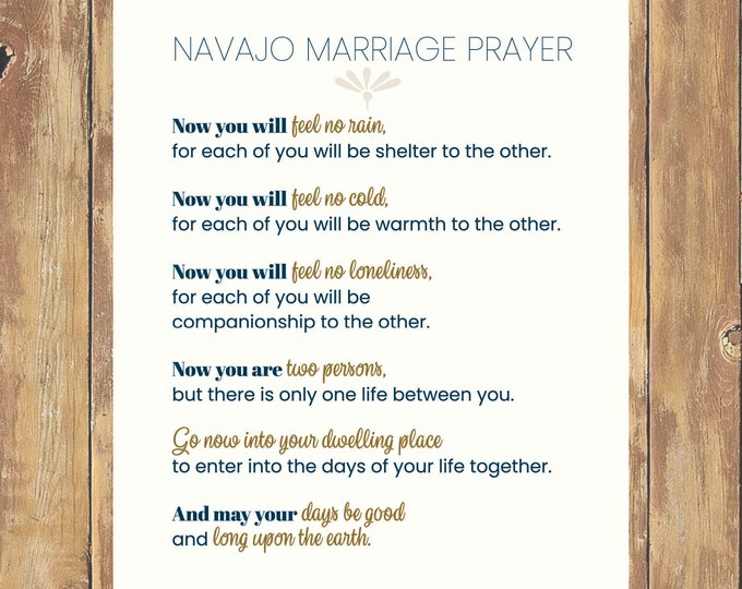 Cherokee Blessing - Etsy