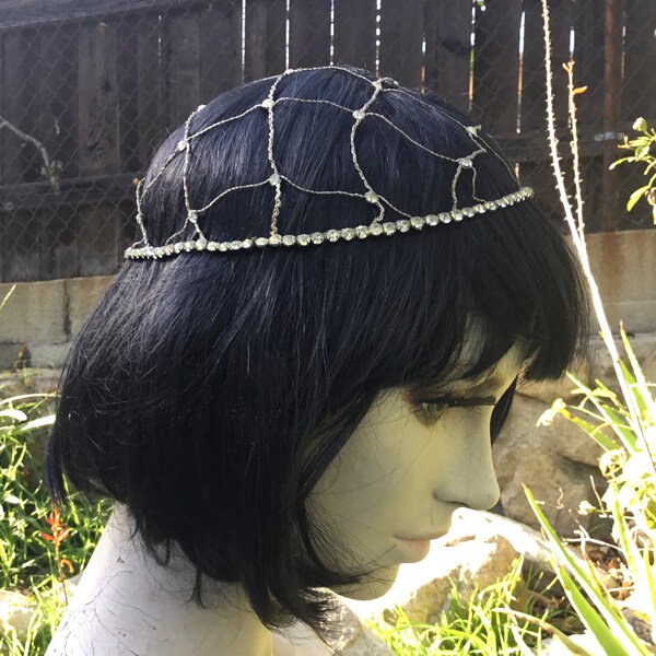 Rhinestone Cap - Etsy