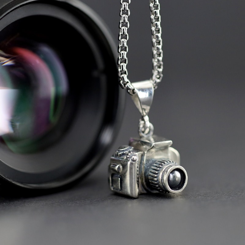 Camera Necklace - Etsy