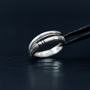 Paintbrush Artist Ring Sterling Silver Ring Brush - Etsy