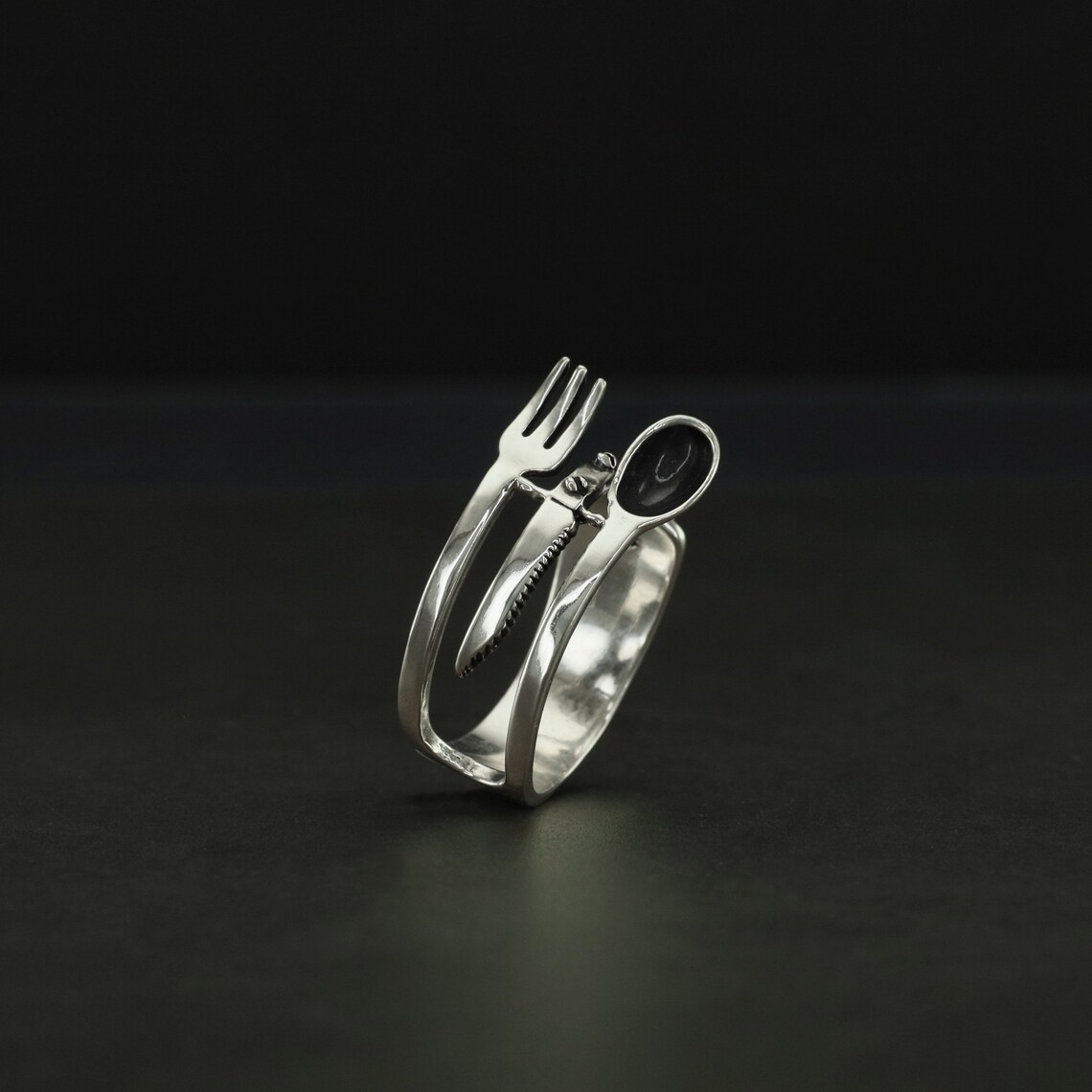 Kitchen Ring Sterling Silver Chef Ring Cook Ring Spoon | Etsy