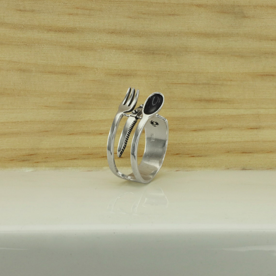 Kitchen Ring Sterling Silver chef ring cook ring spoon | Etsy