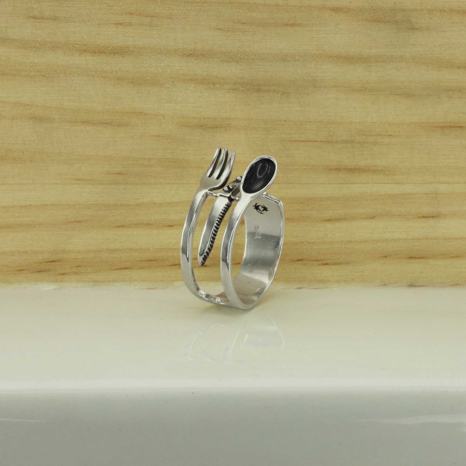 Kitchen Ring Sterling Silver chef ring cook ring spoon | Etsy