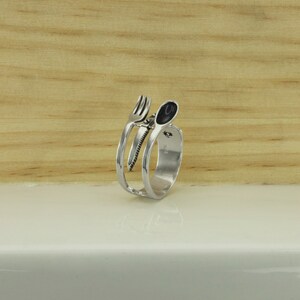 Kitchen Ring Sterling Silver chef ring cook ring spoon | Etsy