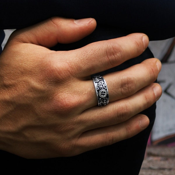 Mechanical Ring - Etsy