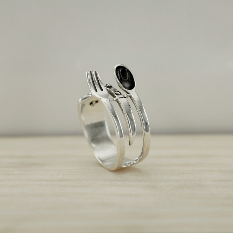 Kitchen Ring Sterling Silver Chef Ring Cook Ring Spoon | Etsy