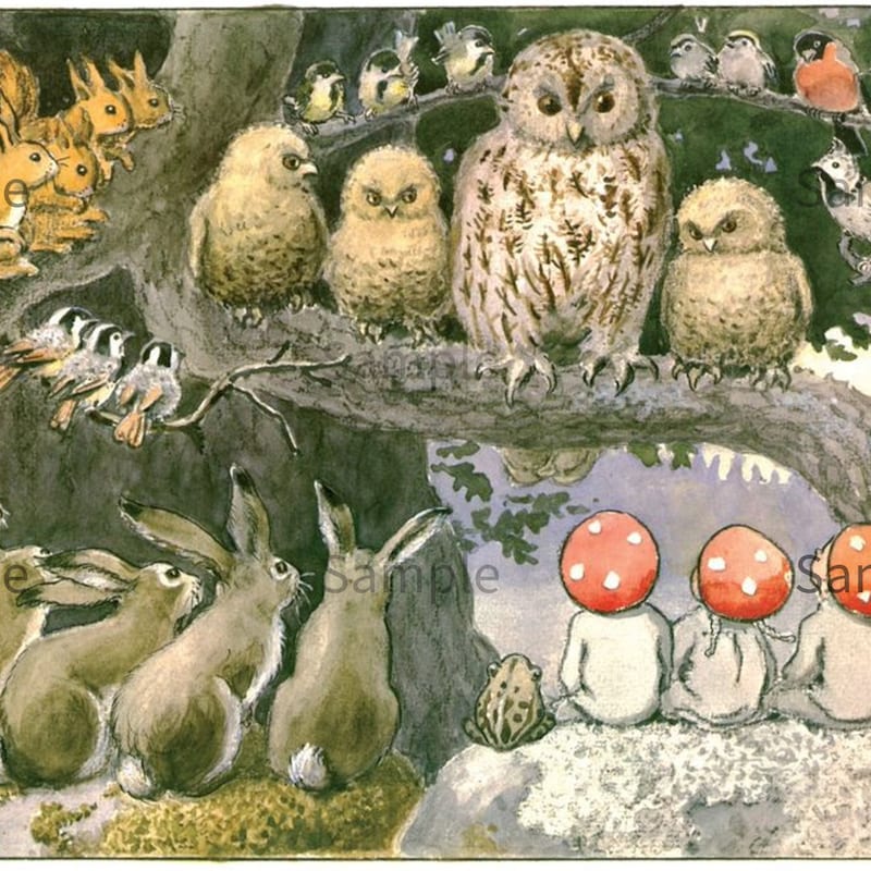 Elsa Beskow - Etsy