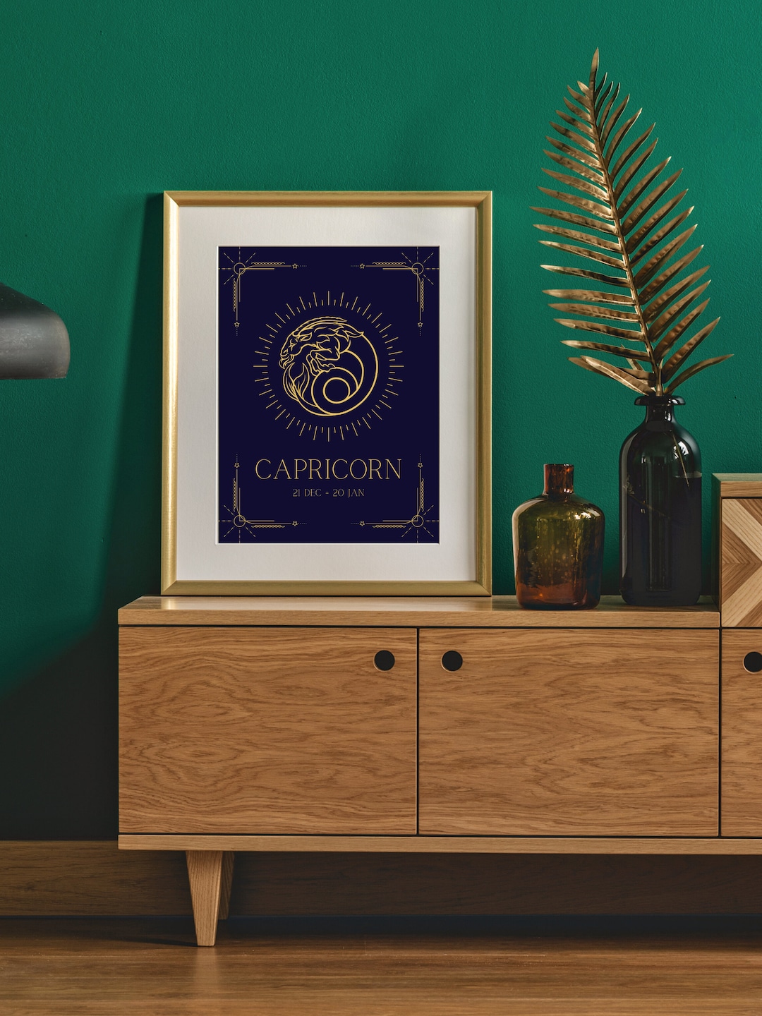 Capricorn Zodiac Sign Poster, DIGITAL DOWNLOAD - Etsy