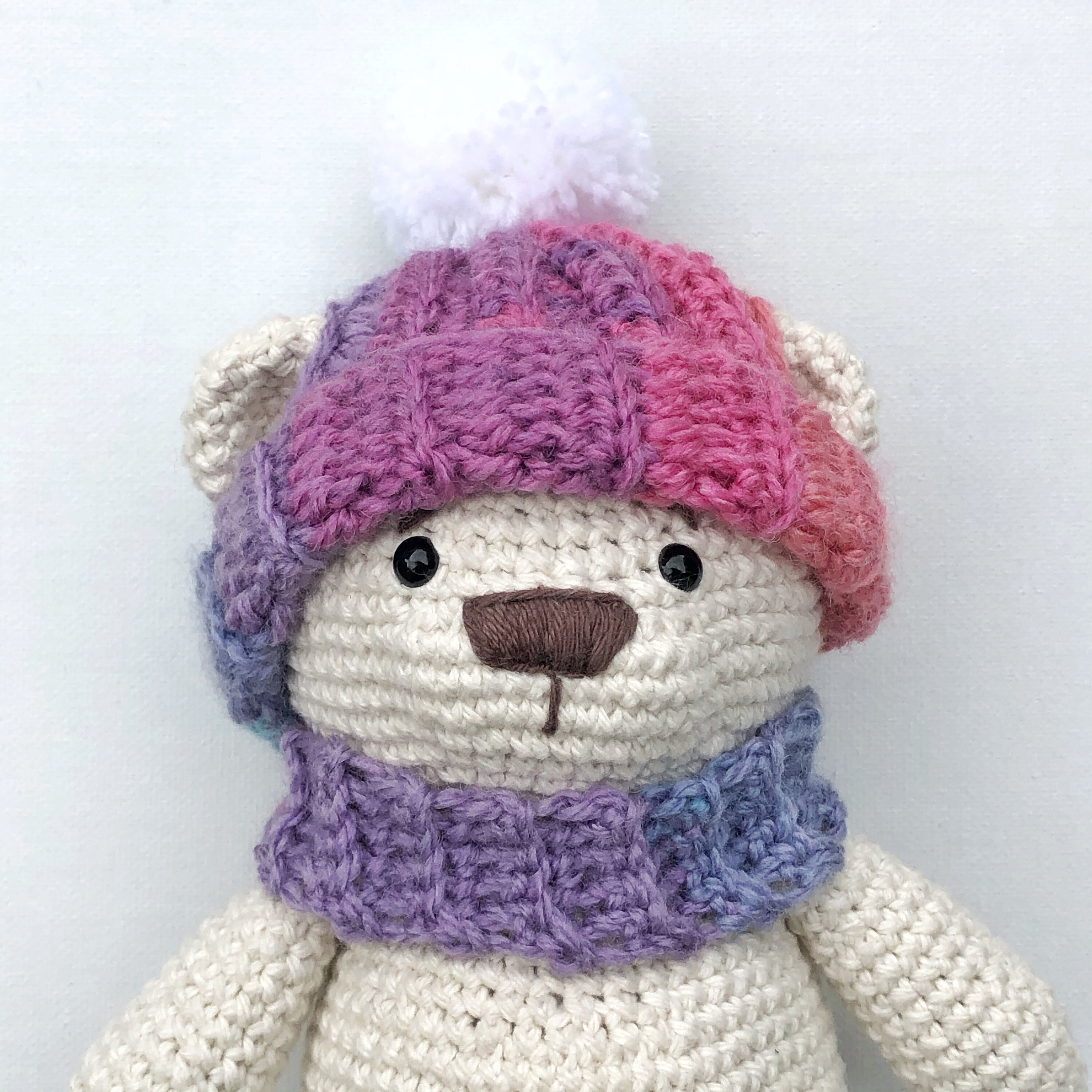 Barney Beau Bear Crochet Amigurumi Teddy Bear Pattern PDF - Etsy