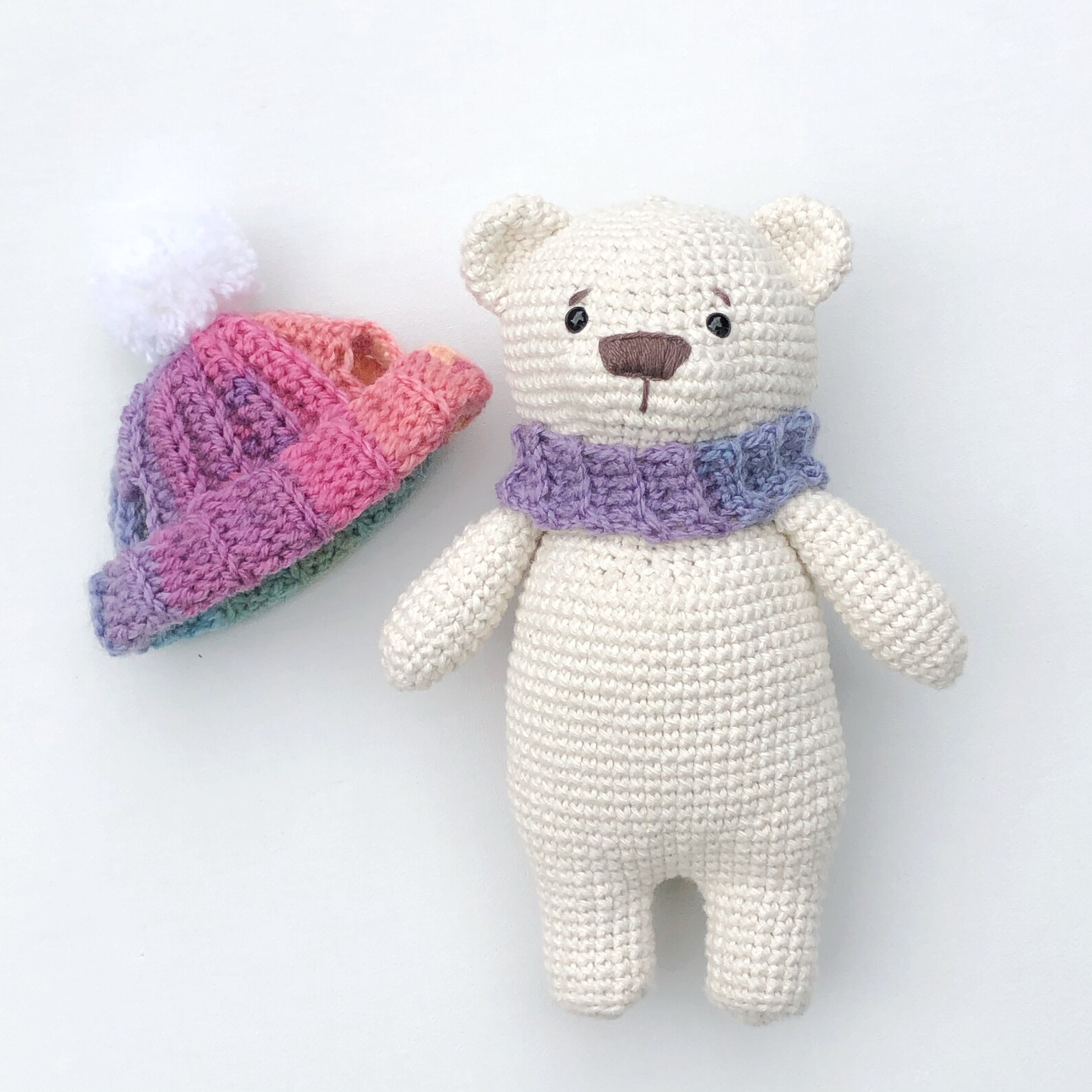 Barney Beau Bear Crochet Amigurumi Teddy Bear Pattern PDF - Etsy