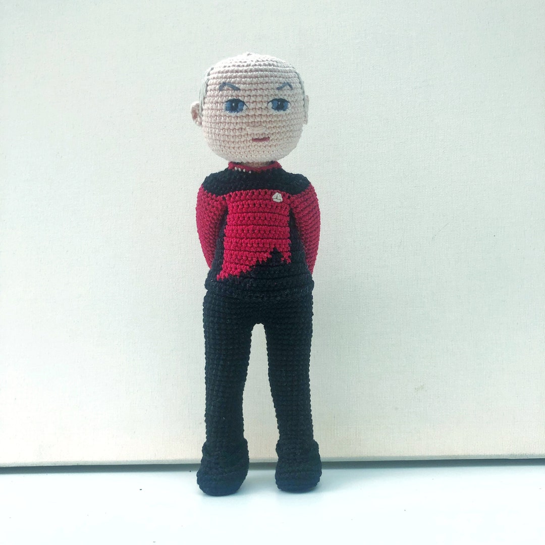 Starship Captain - Crochet Amigurumi Doll Pattern - PDF Download - Etsy