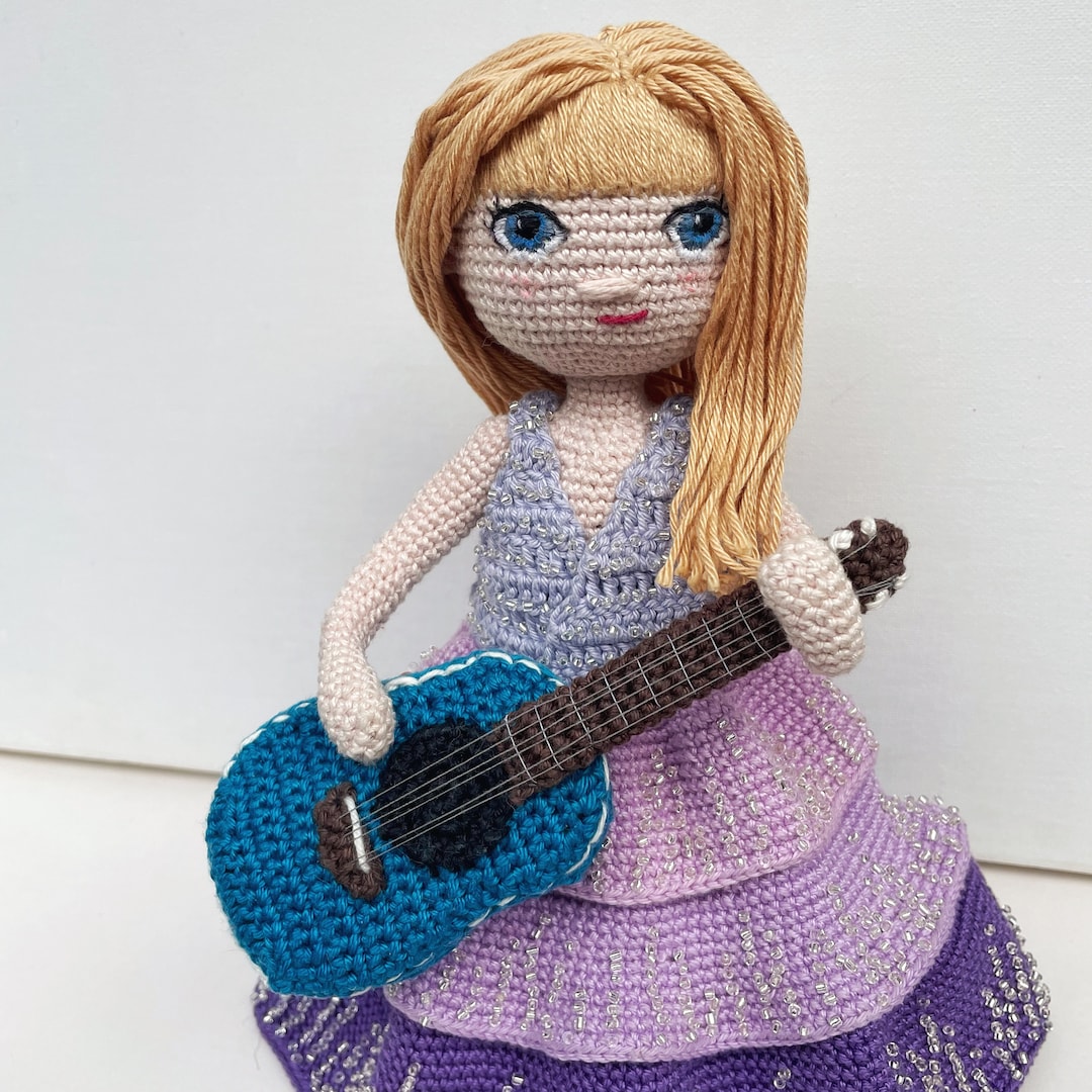 Taylor Swift Inspired - Crochet Amigurumi Doll Pattern - PDF Download ...