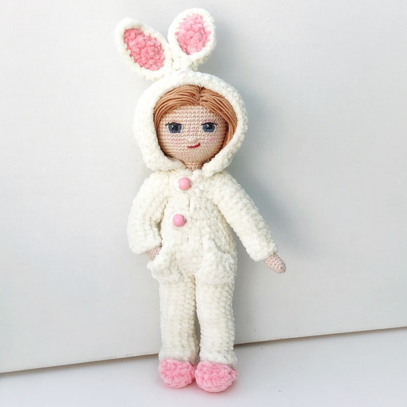 Izzy the Easter Bunny Crochet Amigurumi Doll Pattern PDF - Etsy