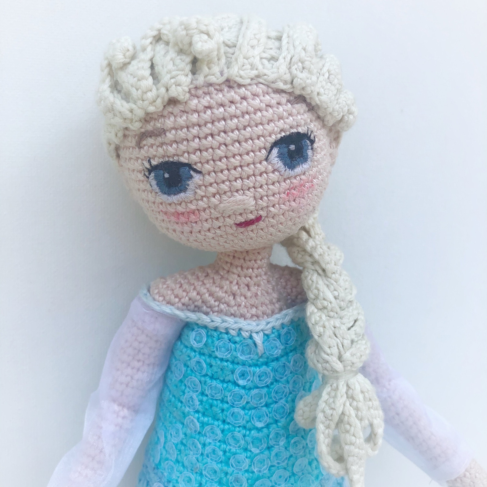 Elsa Crochet Amigurumi Doll Pattern PDF Download | Etsy