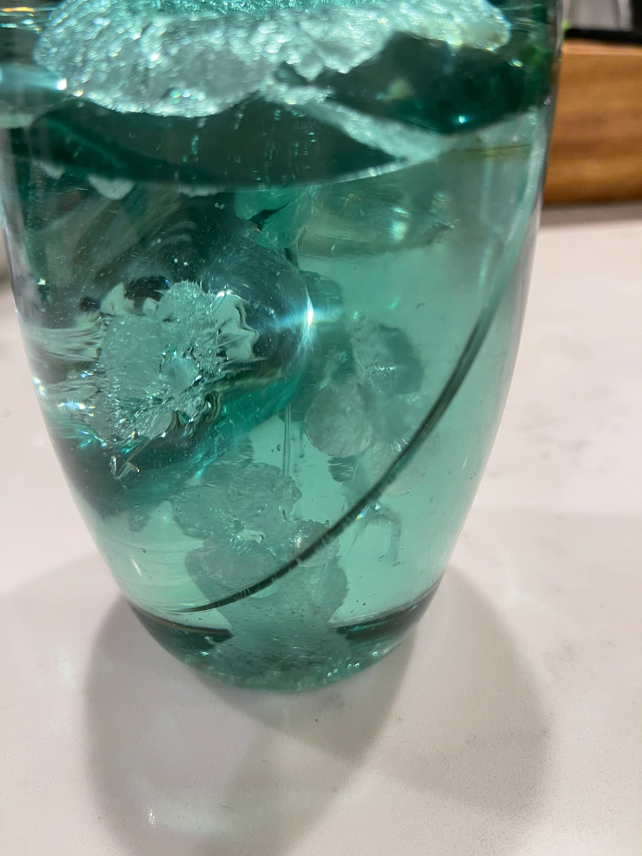 Victorian Green Dump Glass Paperweight 1880s - Etsy