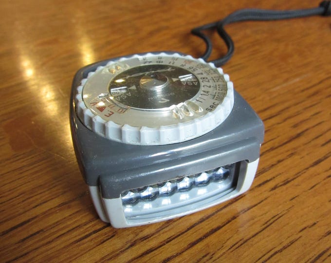 Vintage Gossen Pilot Light Meter Circa 1960's, Manual Hand Held Light ...