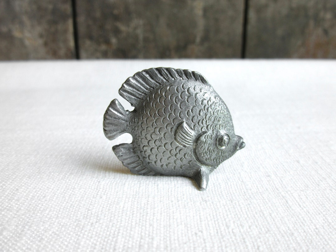 Spoontiques Miniature Discus, Angel Fish Figurine, Tiny Discus, Angel ...