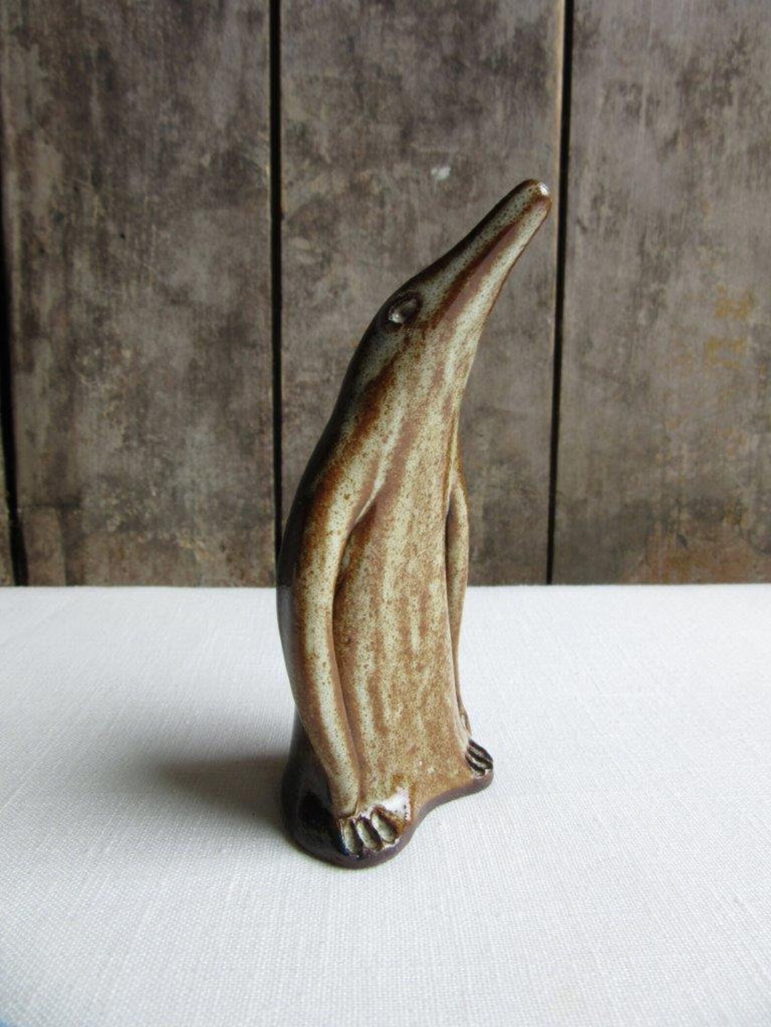 Ceramic Art Penguin Figurine CATON Pottery Penguin Prob. - Etsy Hong Kong