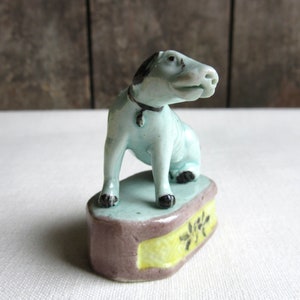 Vintage Chinese Mud Dog Figurine, Rare, Mud Dogs, Unusual Mud Animals ...