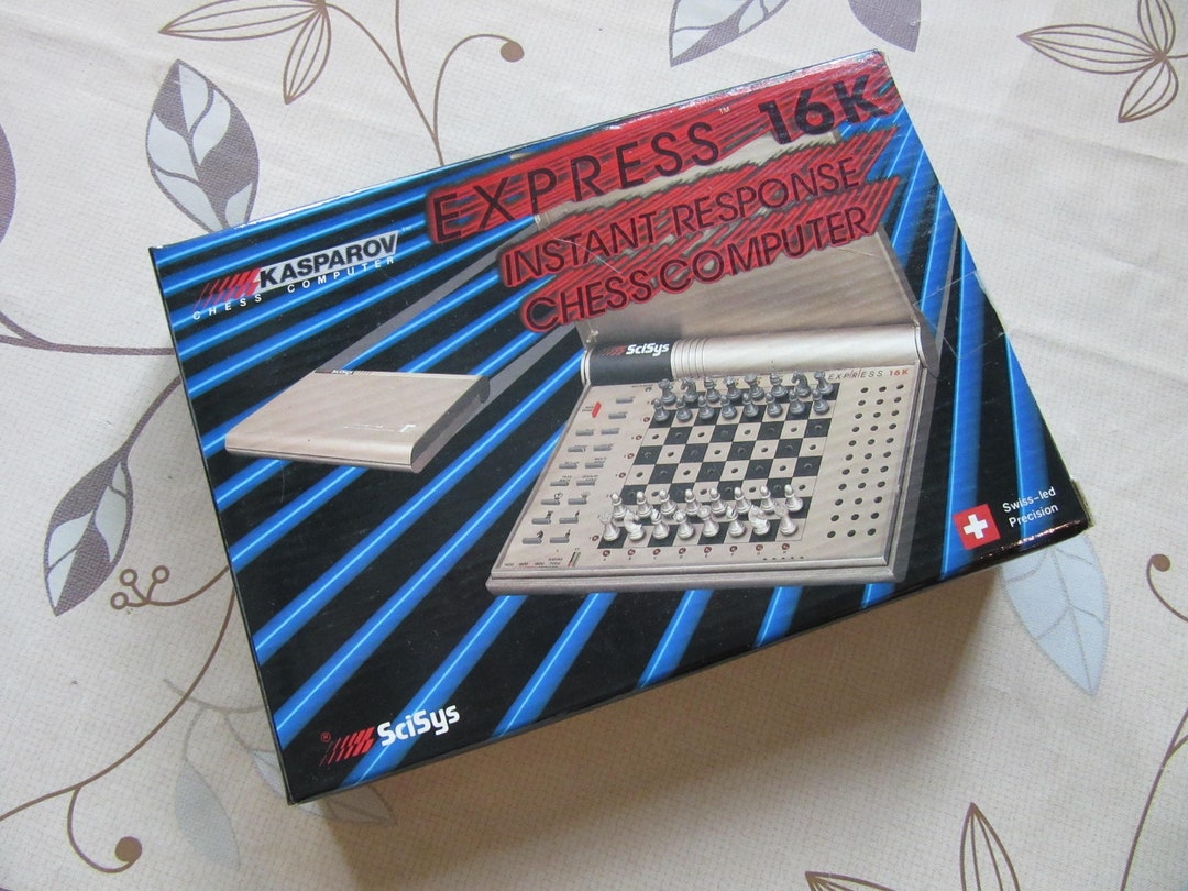 Vintage Scisys Kasparov Express 16K Instant Response Chess Computer ...