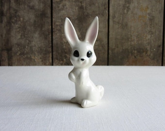 Porcelain White Rabbit | Etsy