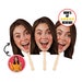 Custom Face Fans on a Stick, Face Cutouts for Bachelorette, Big Head ...