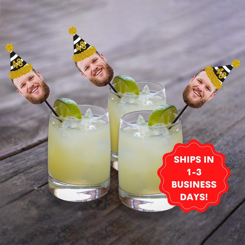 Drinking Hats With Straws - Etsy