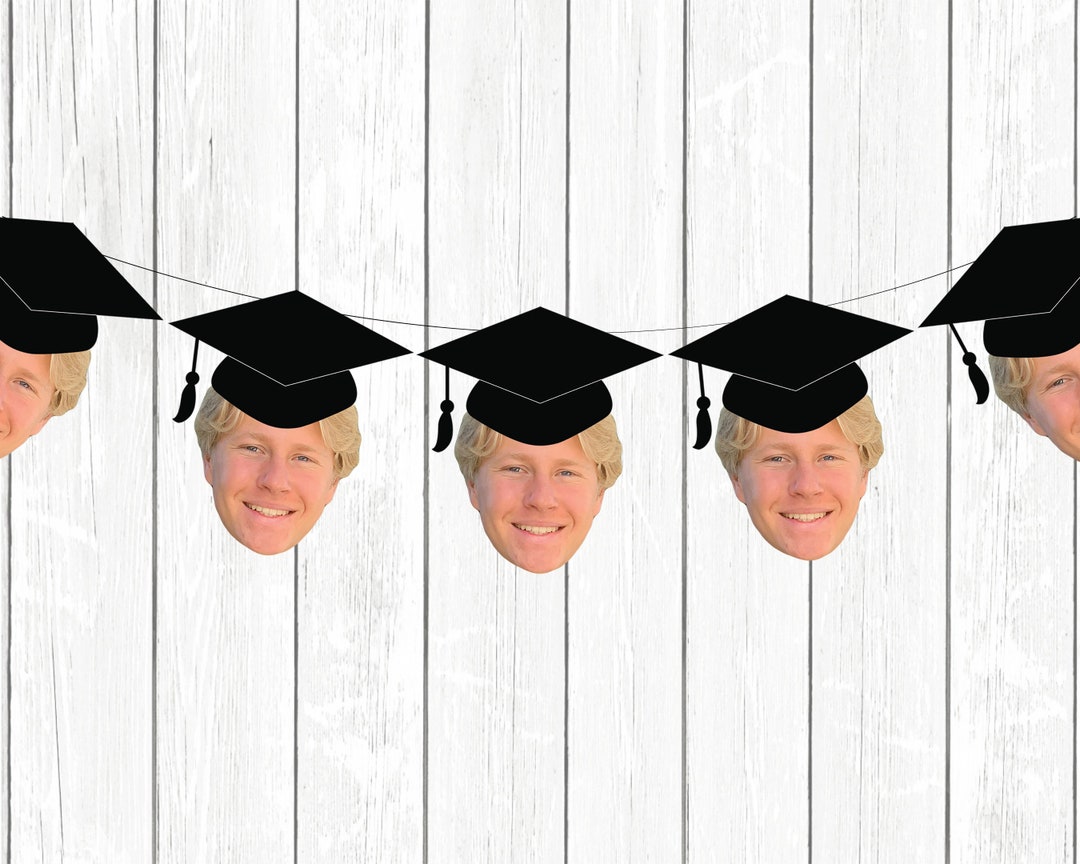 Personalized Graduation Banner With Face, Graduation Decorations 2025 ...