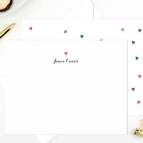 Personalized Thank You Note Card Set Handmade Everyday Note - Etsy