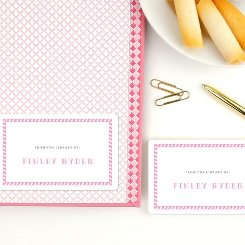 Custom Bespoke Personalized Bookplates Stickers / Bookplate - Etsy