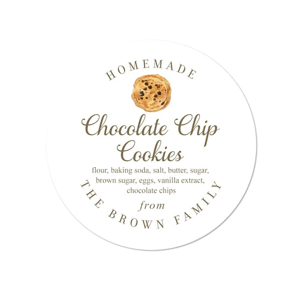 Cookie Labels - Etsy