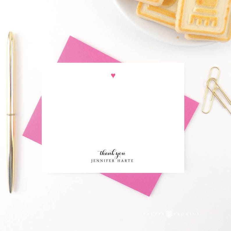 Personalized Thank You Notes Set / Personalized Thank You - Etsy