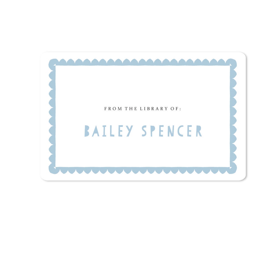 Custom Bespoke Personalized Bookplates Stickers / Bookplate Sticker Ex ...