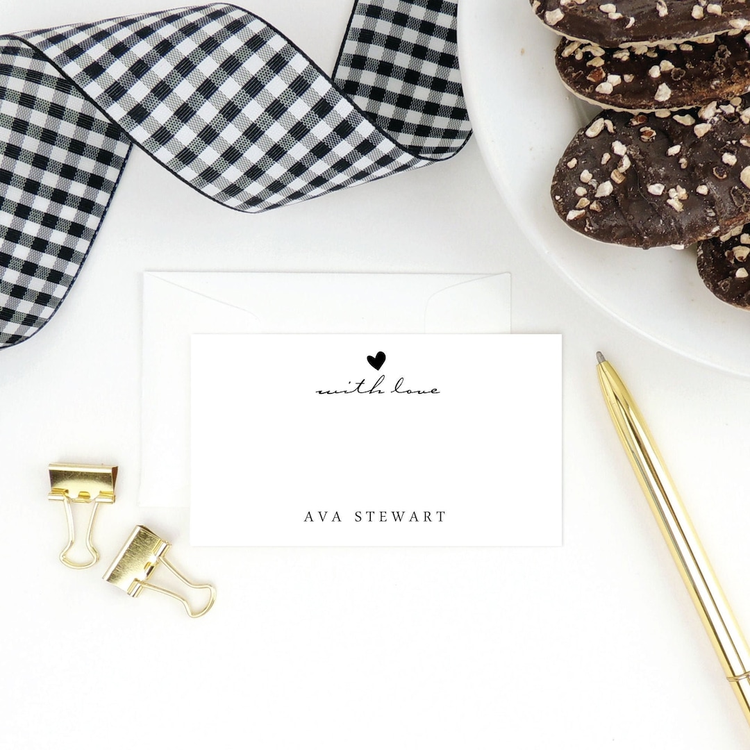 Personalized Gift Enclosure Cards / Personalized Gifts for Her / Custom ...